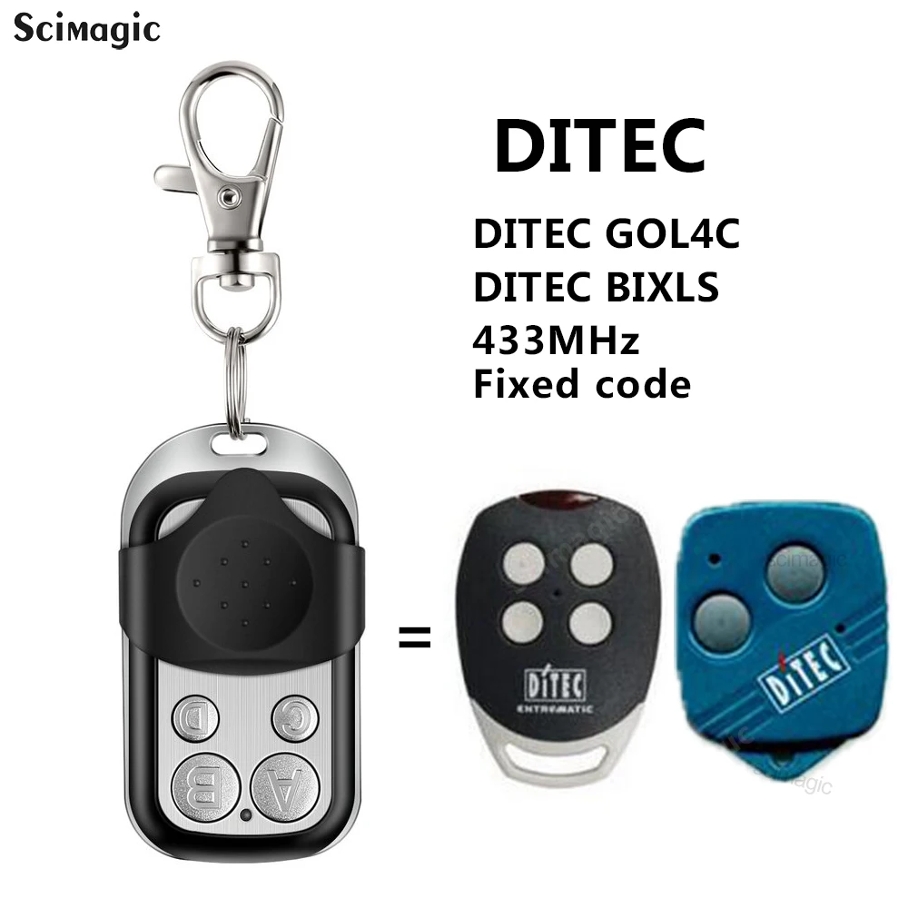 Ditec-Remote-Control-433mhz-Gol4C-BIXLS-Duplicator-Handheld-Transmitter ...