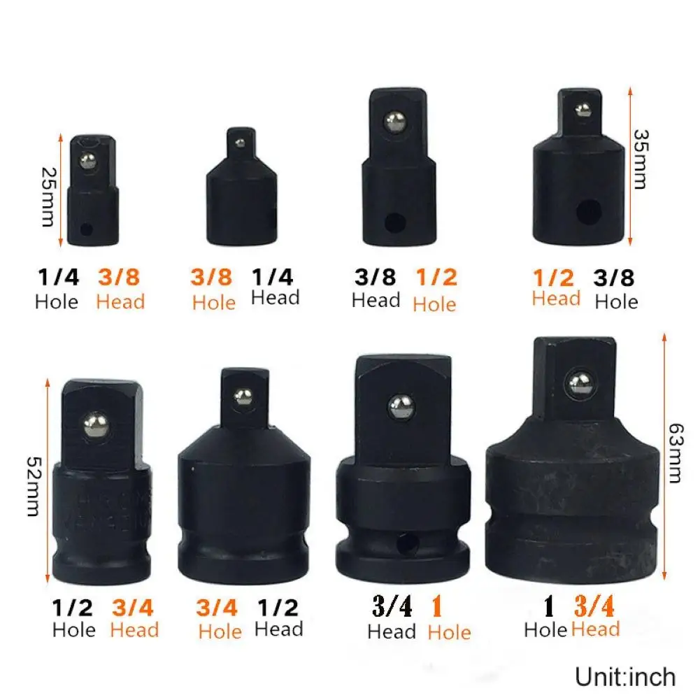 1-4-3-8-1-2-Ratchet-Wrench-Socket-Adapter-Spanner-Keys-Set-Converter ...