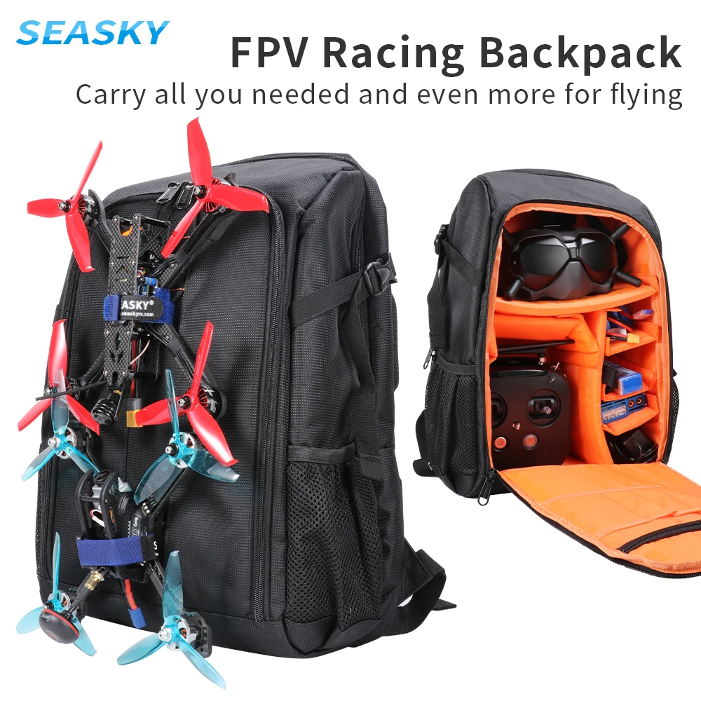 SEASKY FPV Backpack Racing Drone Quadcopter Shoulder bag Crossbody ...
