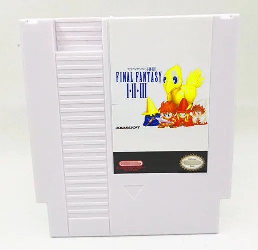 Final Fantasy I, Ii, Iii Remix 6 In 1 Game Cartridge For Nes Console ...