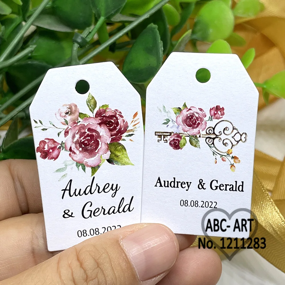 Wedding Tags Template