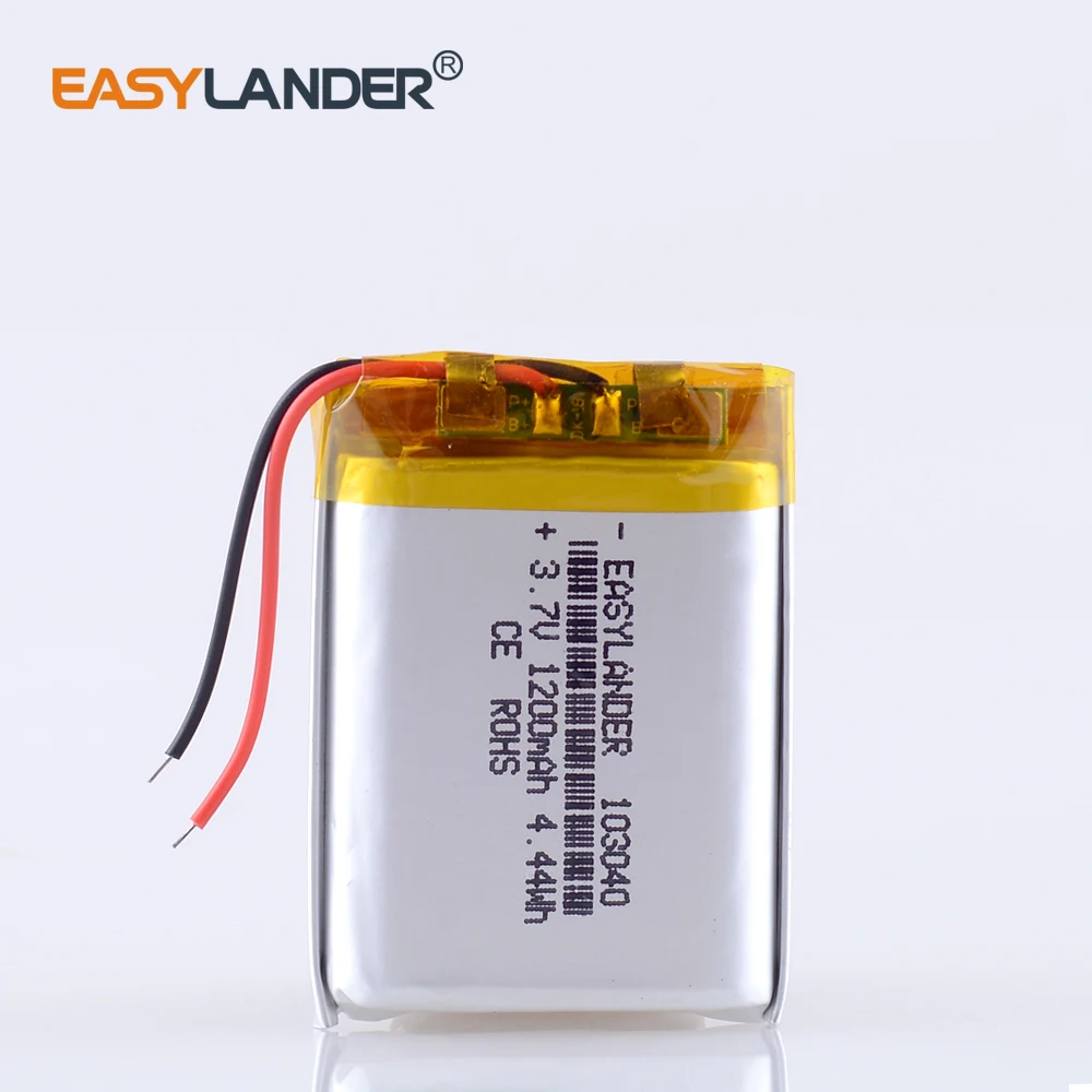 Batterie Lithium-ion/li-ion Pour Lecteur Mp3, 3.7v, 803040 Mah, 1000mah ...