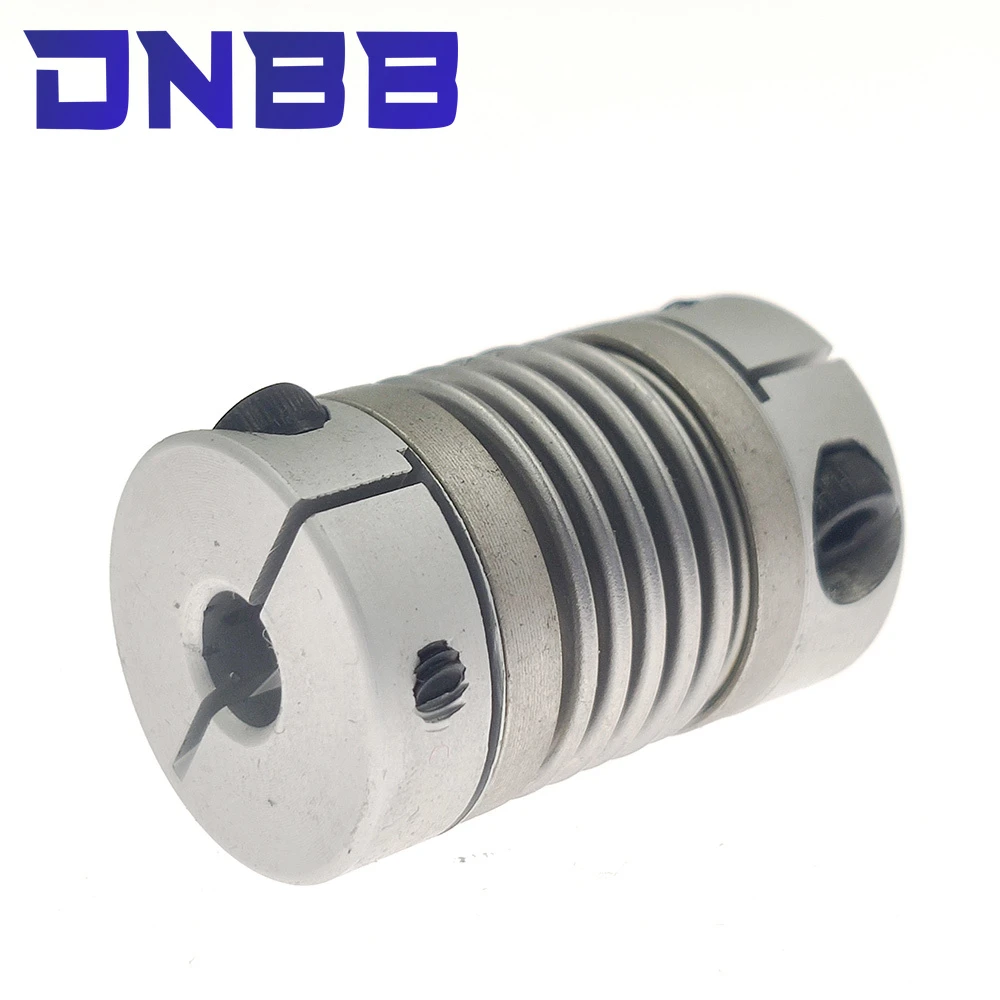 Corrugated coupling D32L43 5/6/6.35/8/9/10/12/14/16mm CNC Aluminium ...