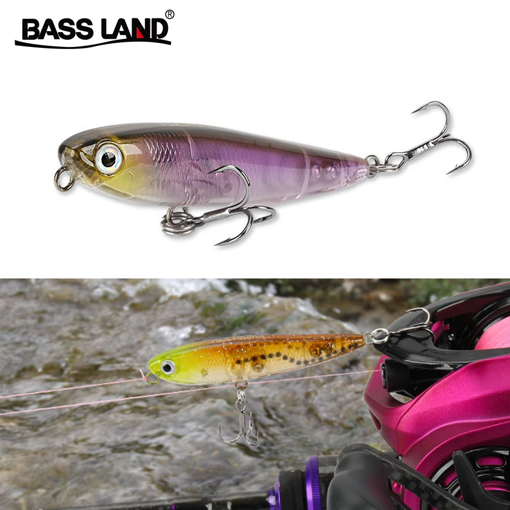 2020 New Floating Mini Pencil 60mm 3g Stickbait High Quality Treble ...