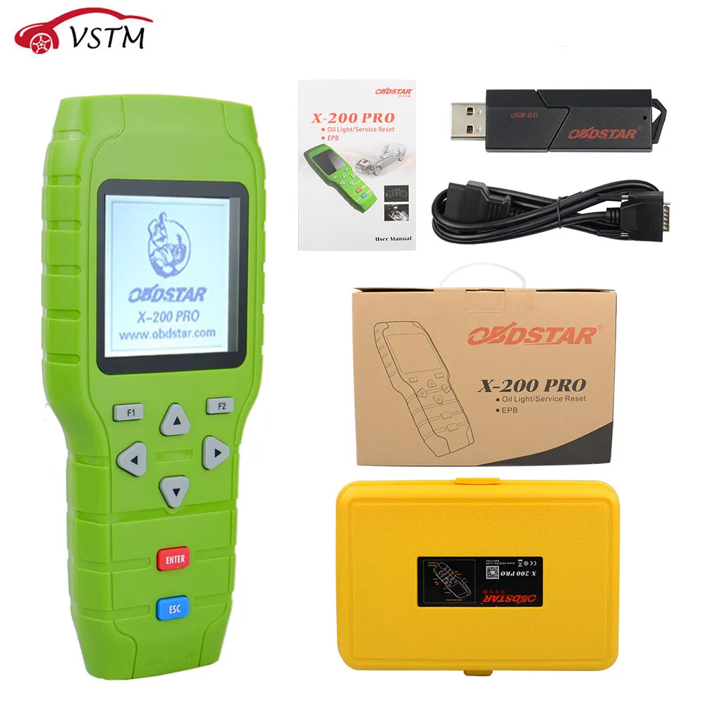 Original Obdstar X-200 X200 Pro A+b Configuration For Oil Reset + Obd ...