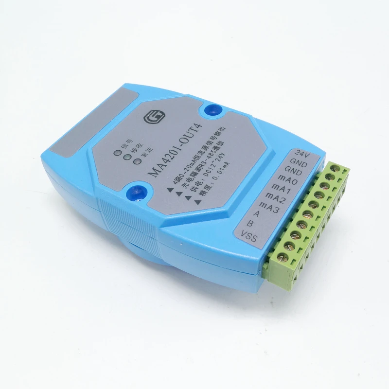 Rs485 Meter To Analog Current Output Module 420ma Output Ao Modbus