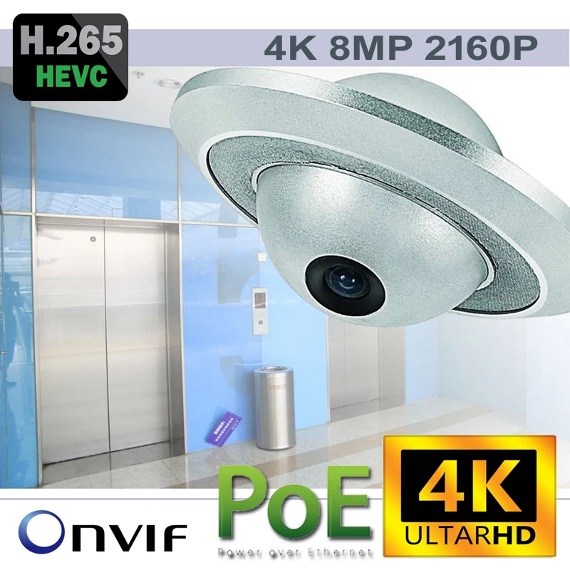 4K-8MP-Mini-IP-UFO-Elevator-Camera-Dome-POE-Wide-Angle-Camera-Audio ...