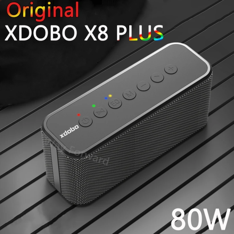 80W-XDOBO-X8-PLUS-And-X8-Portable-Bluetooth-Speakers-TWS-Wireless-Heavy ...