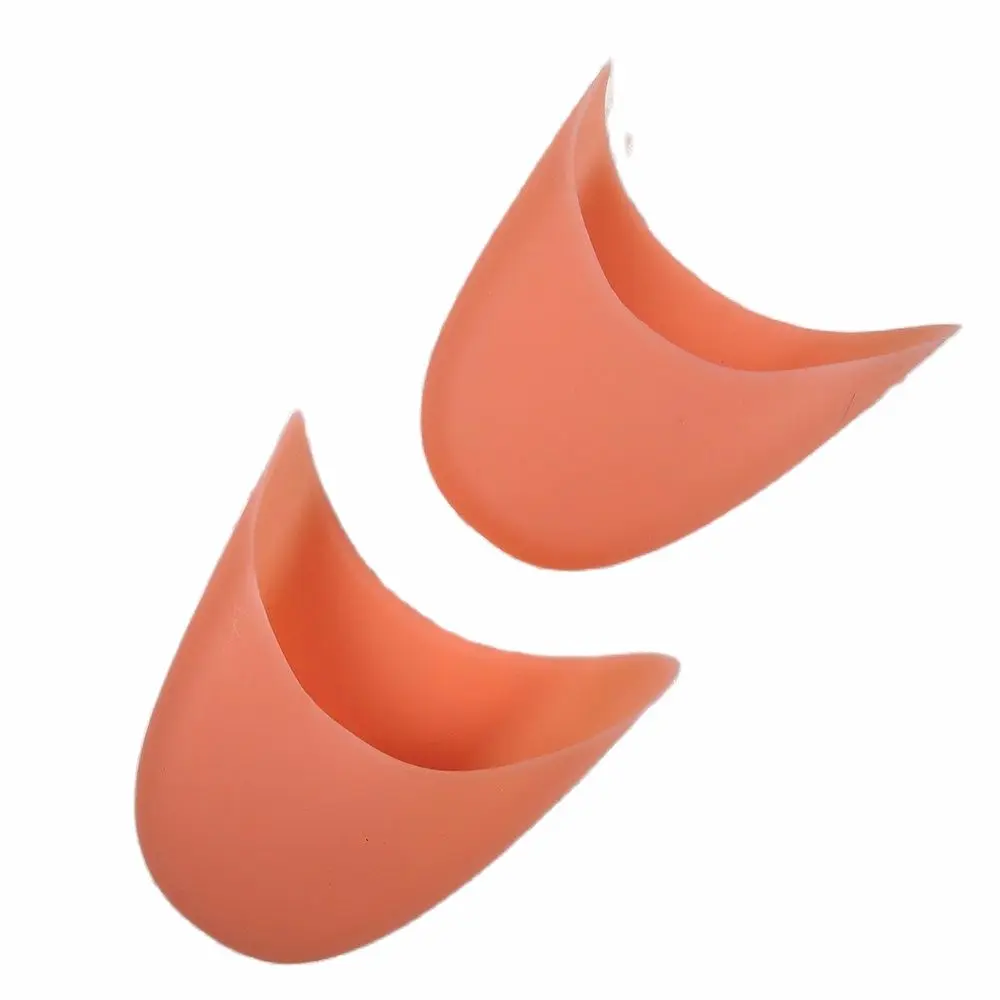 Professional Ballet Gel Toe Caps Pads Ballet Dance Silicone Tiptoe toe ...