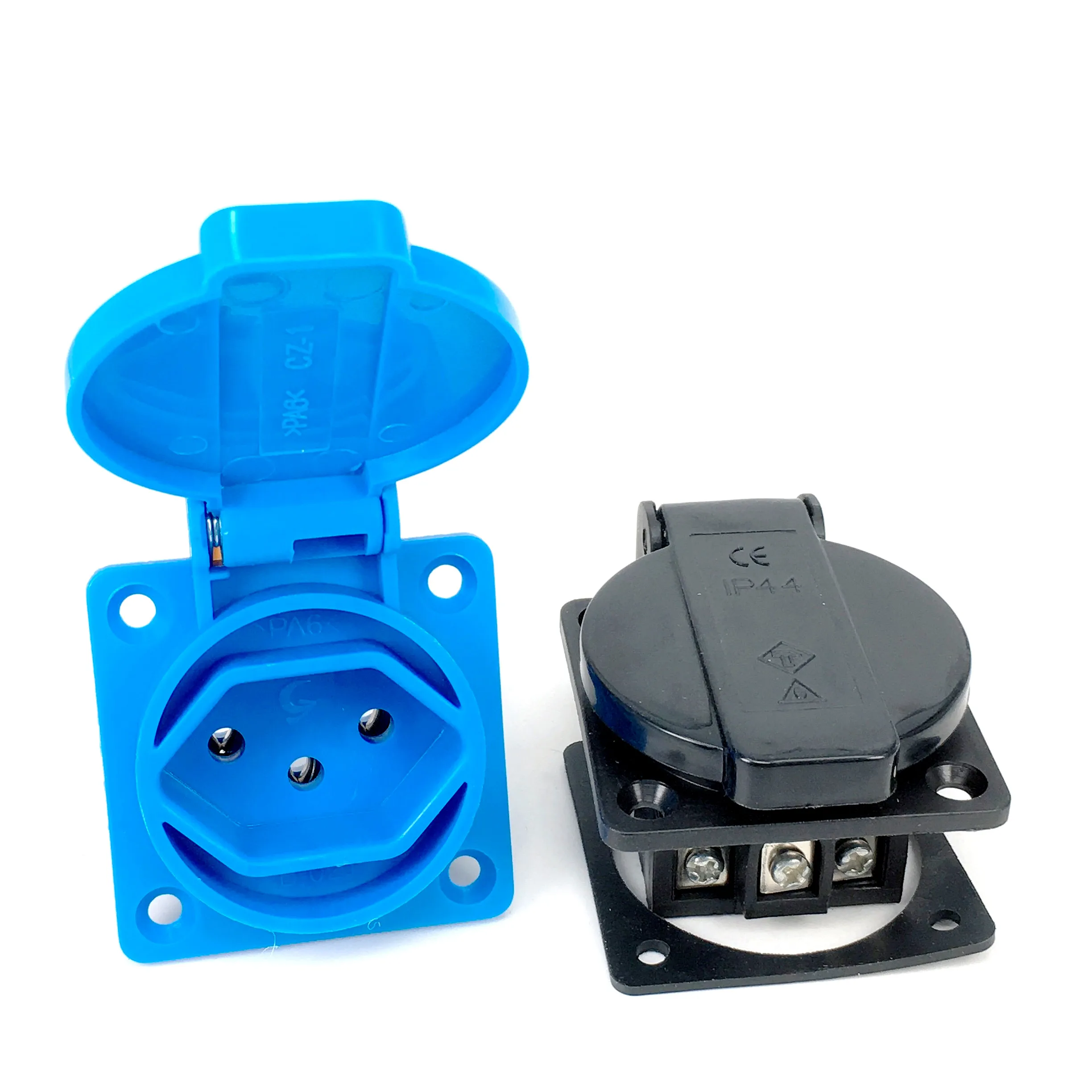 Switzerland Waterproof Industrial Socket Ip44 Swiss Ac Power Socket 10a ...