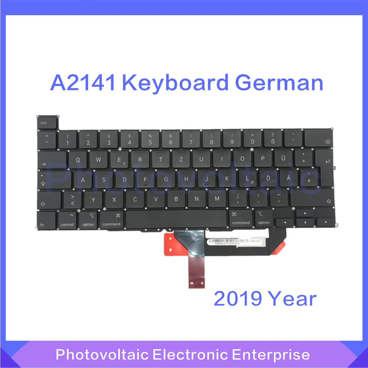 Original New A2141 German Keyboard Late 2019 Year For Macbook Pro 16 ...