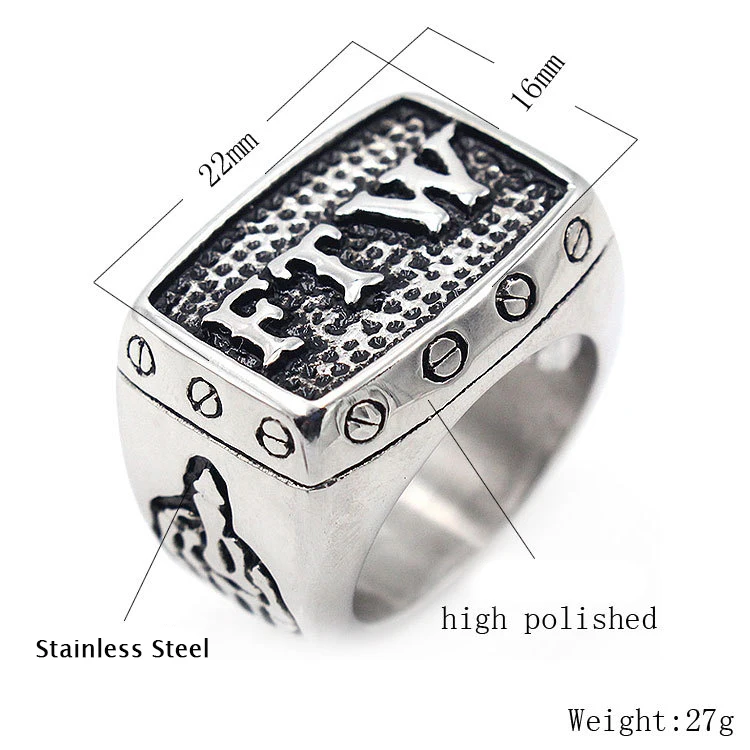 Biker Ring Ftw