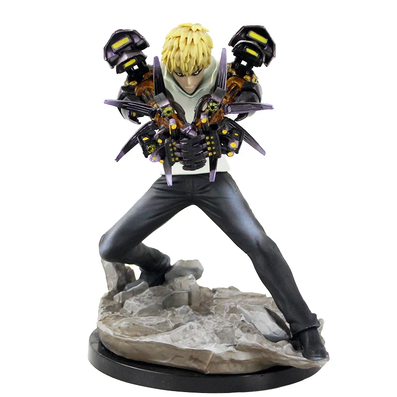 Boneco-colecion-vel-de-pvc-15cm-anime-one-punch-man-genos-1-10-action ...
