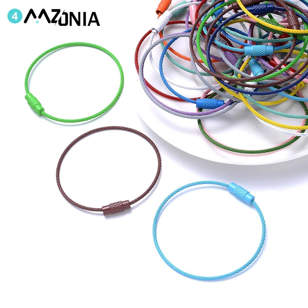 Steel Keychain Tag Rope | Steel Gate Key Keyring | Steel Diy ...