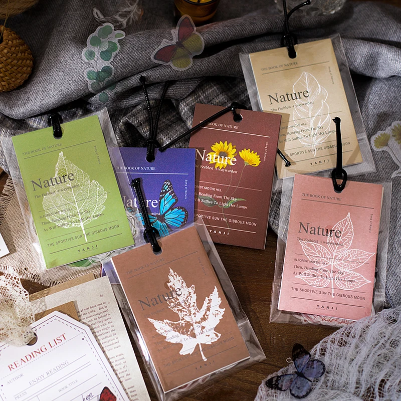 Vintage Nature Plant Collection Journal Decorative Stickers ...