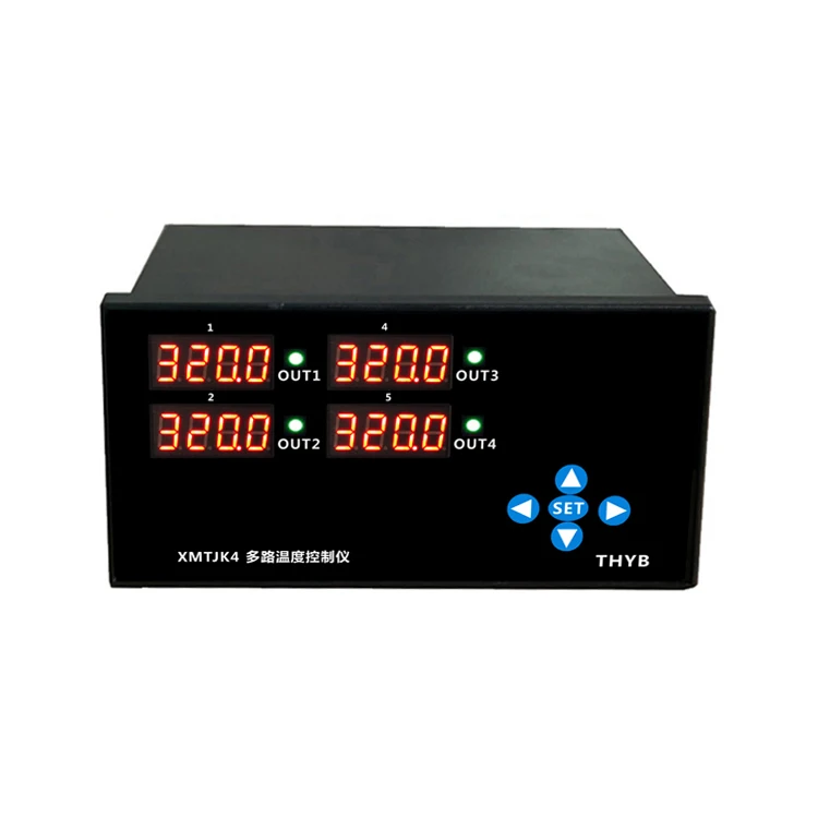 4 Channel Digital Display Thermostat,Multichannel Temperature Control ...