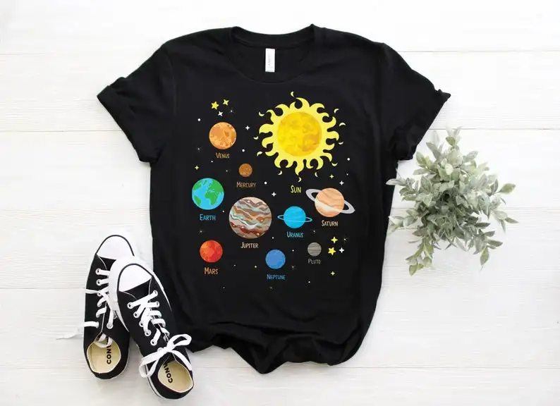 Planets Solar System T Shirt