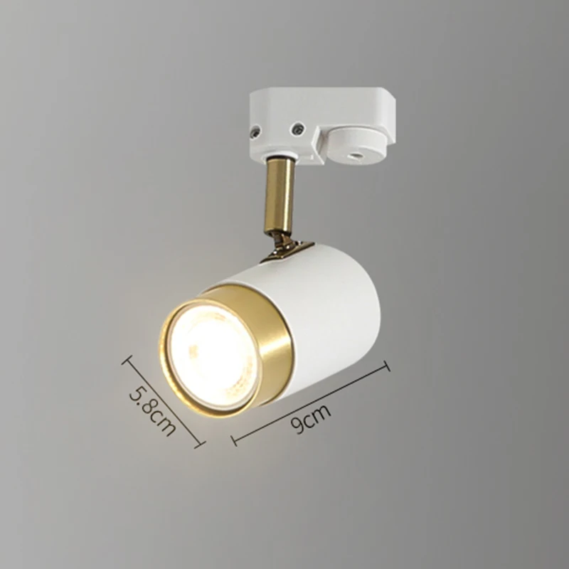 Ceiling Semi-Flush Mount LED Track Spotlight Fixtures