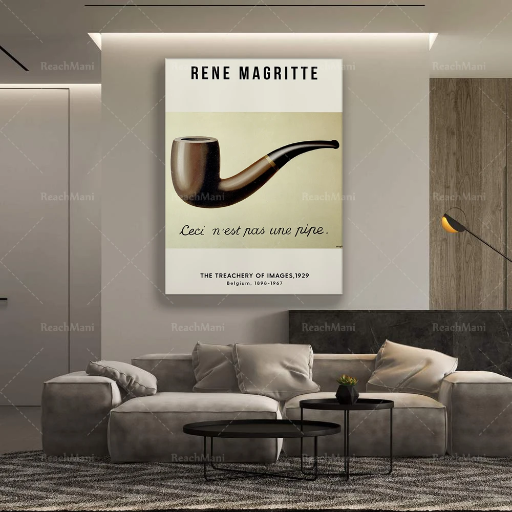 Rene Magritte Pipe