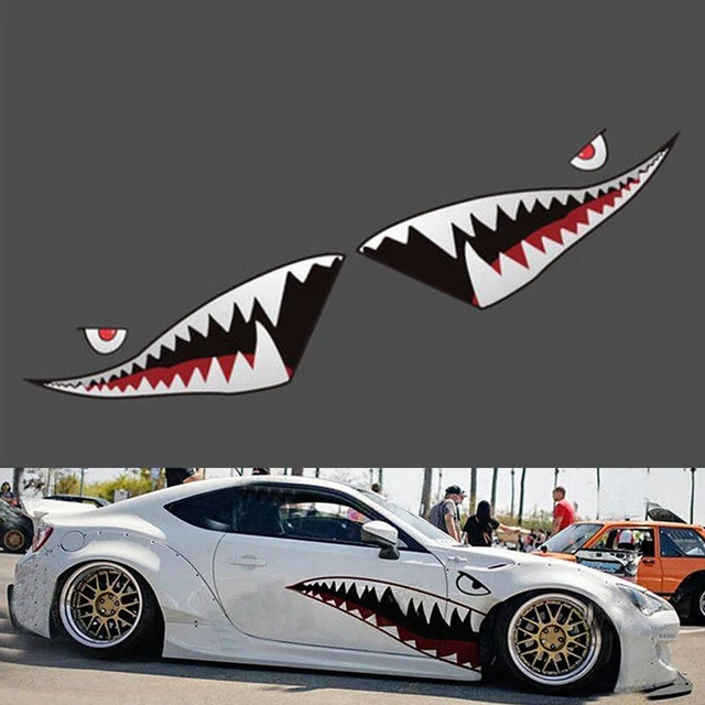 Shark Mouth Car Decal