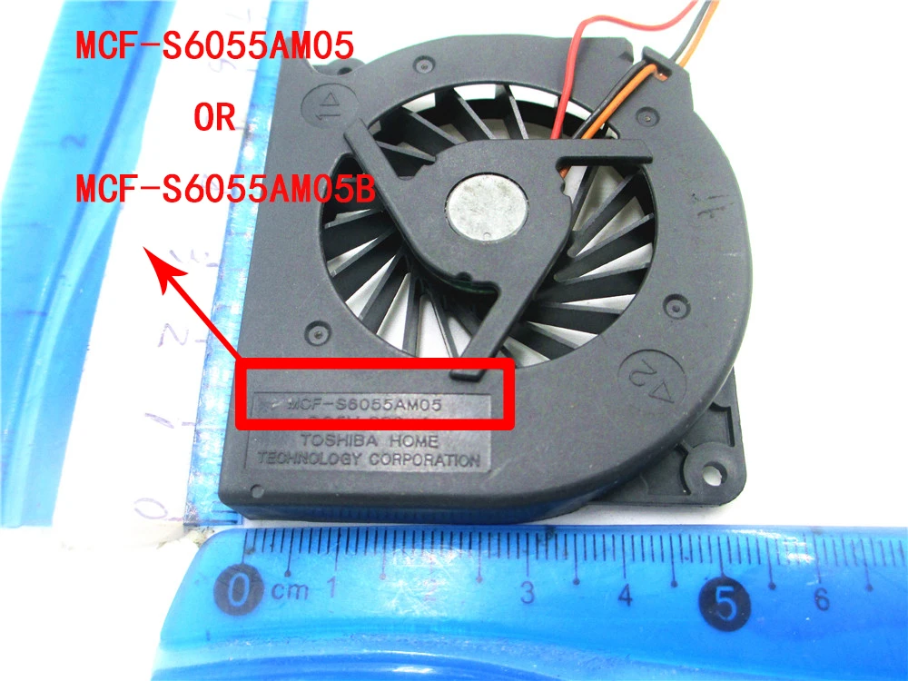 Original fan for FUJITSU LifeBook S6311 S2210 S6510 S6410 T4215 T5500 ...