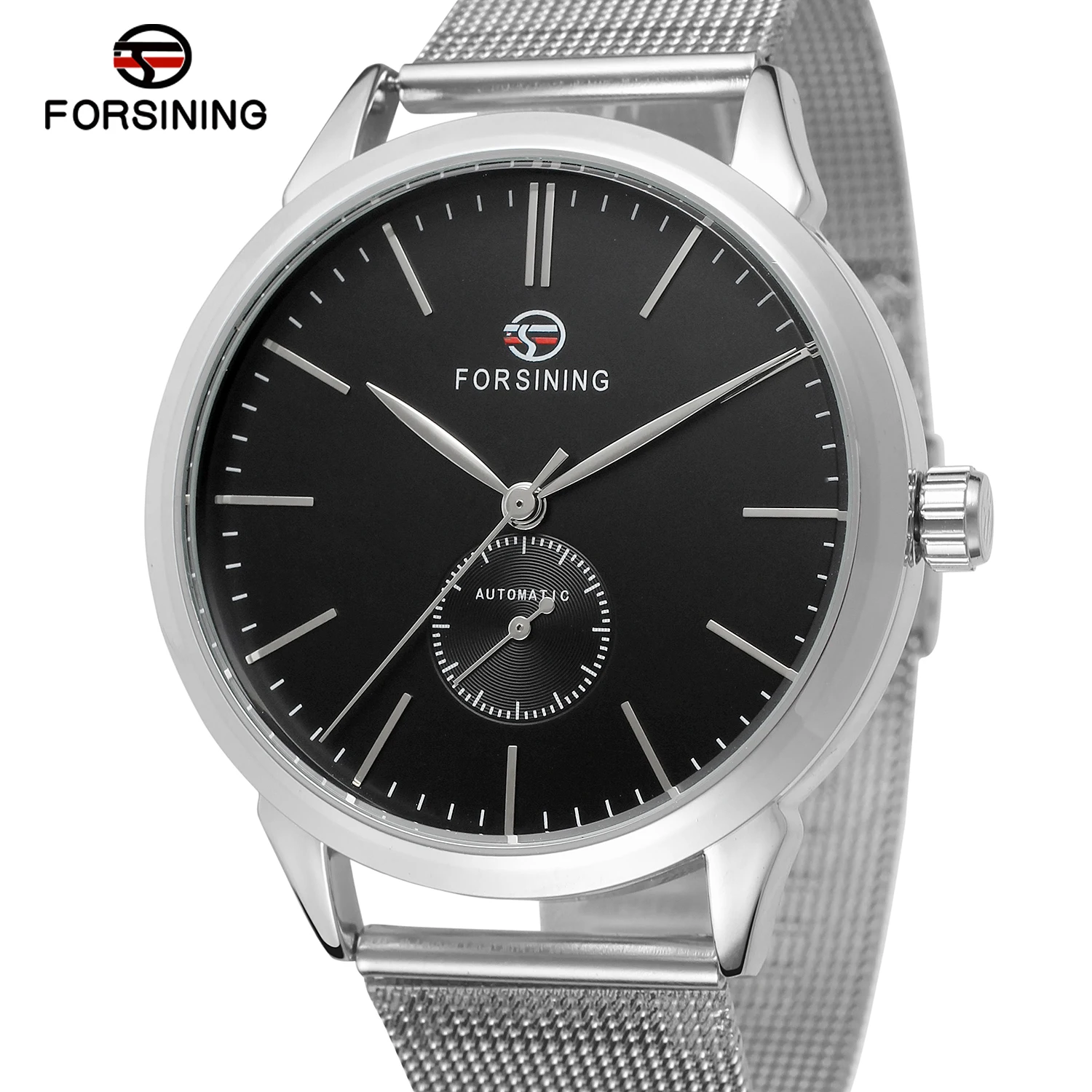 FORSINING-Simple-mechanical-watch-Small-circle-nail-scale-Penetrable ...