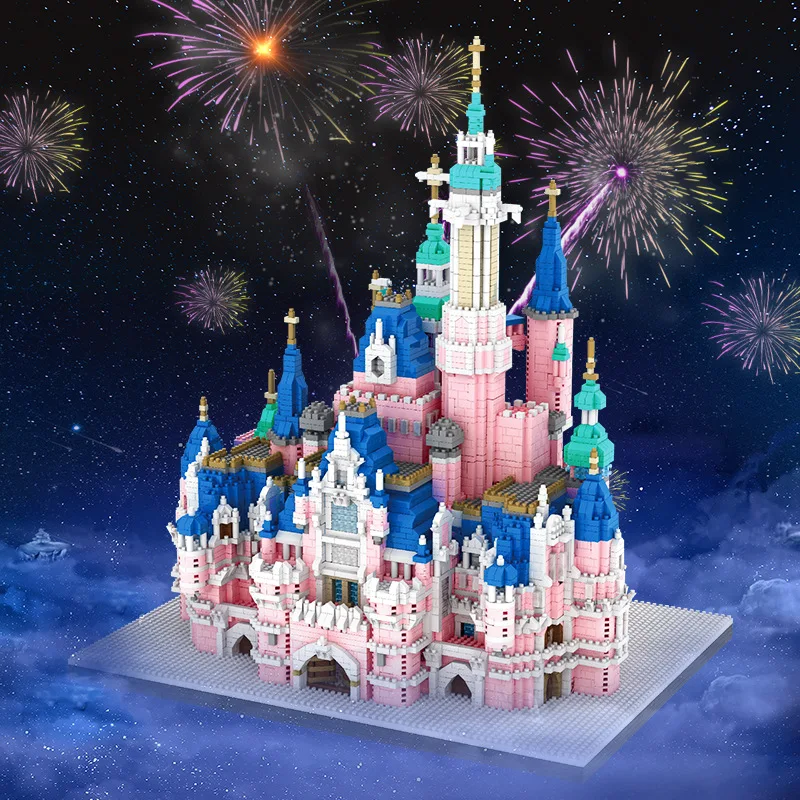 6300pcs+ Dream Tale Magic Disney Castle Building Blocks Architecture ...