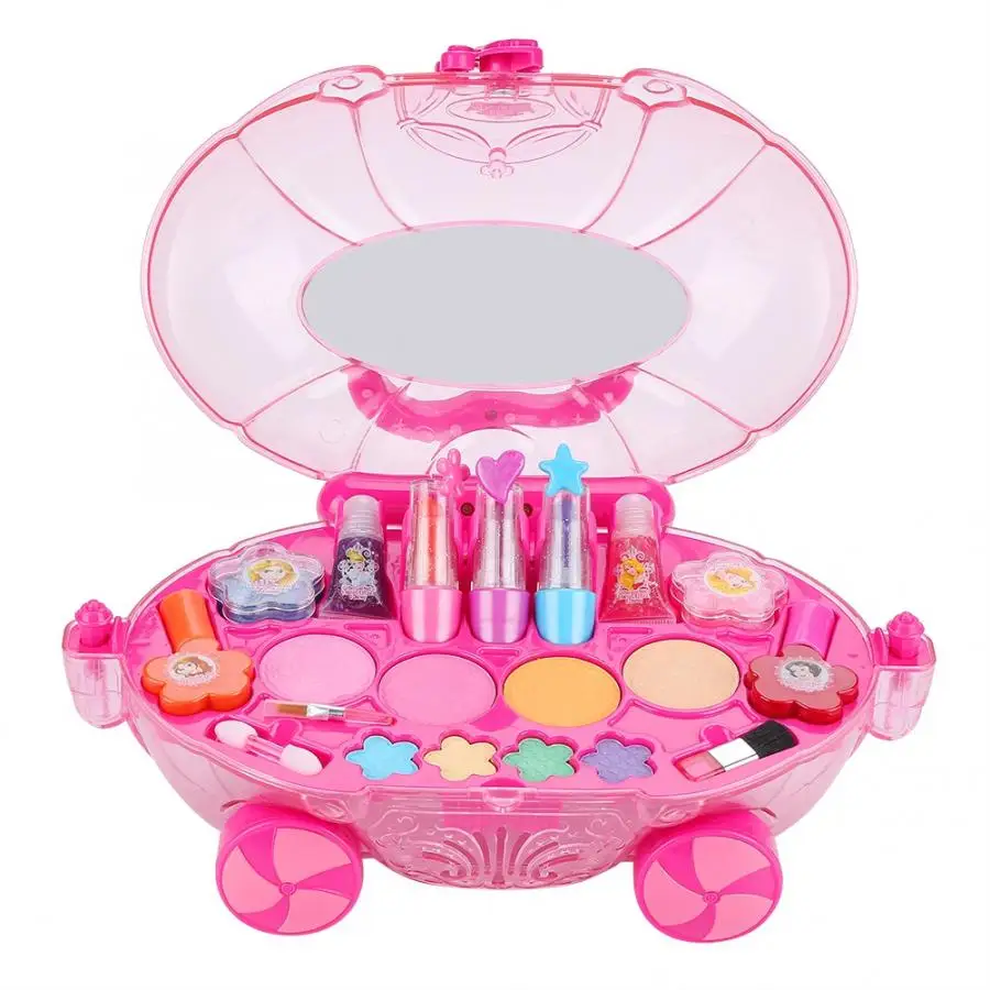 Disney Makeup Set Princess Girls Non-Toxic Washable Cosmetics Palette ...