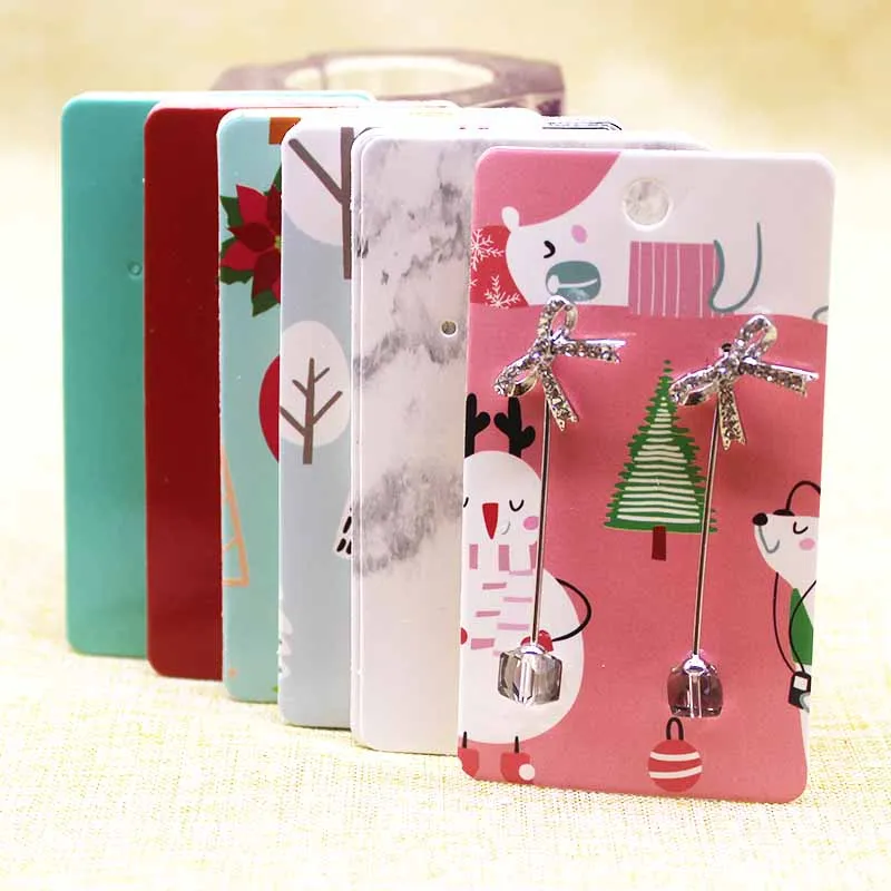 Newest-50Pcs-Printed-dangling-earring-package-Card-5-9cm-marbling ...