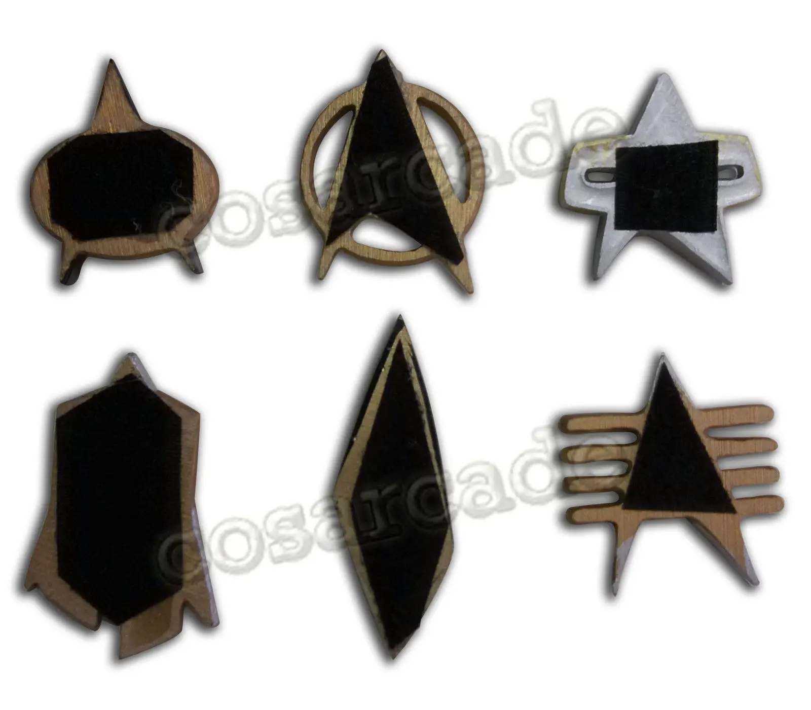 Star Trek Insignia Brooch Cosplay Costume - AllCosplay.com