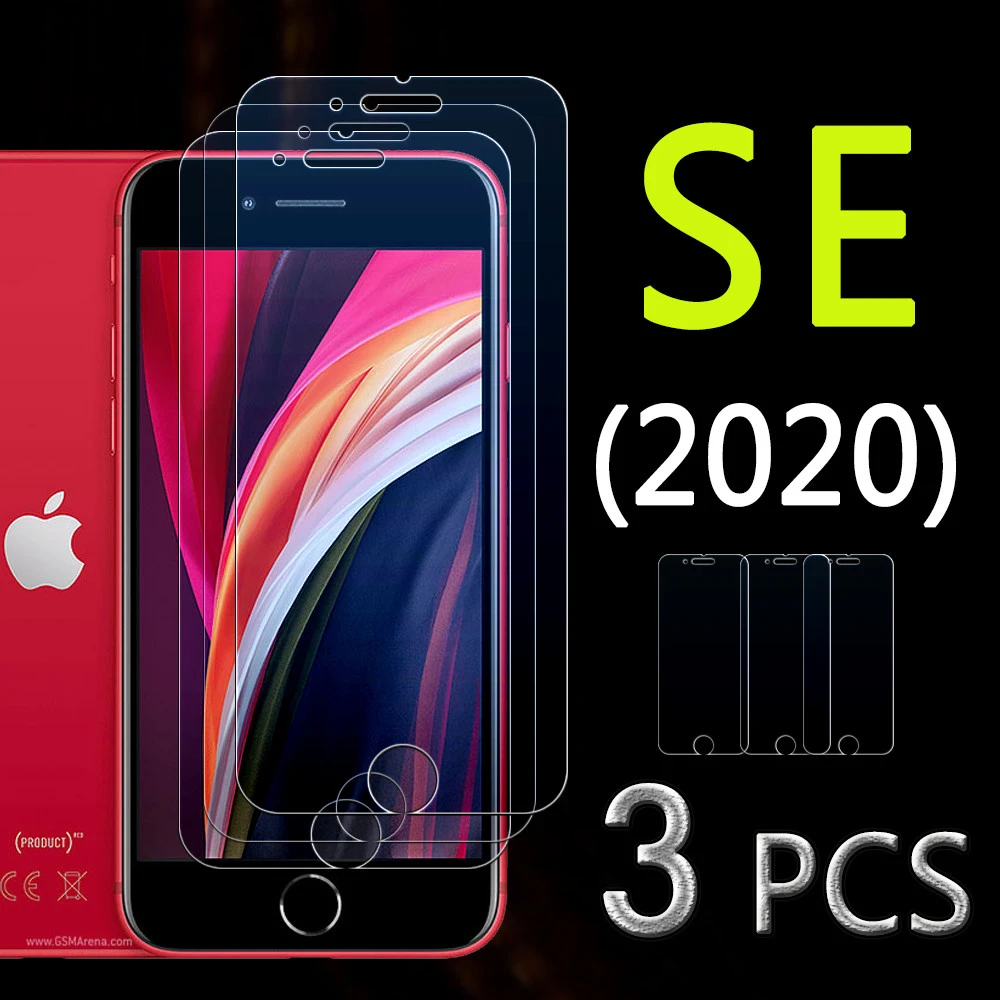 For Apple Iphone Se 2020 Glass See2020 Screen Protector I Phone S E ...