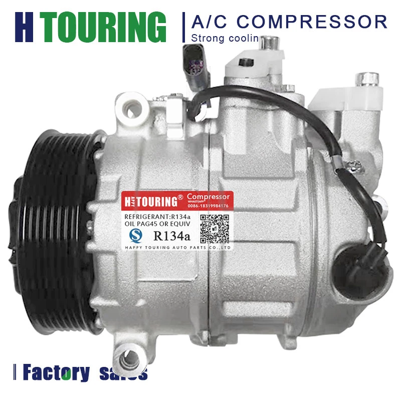 For Ac Compressor Porsche Cayenne 447180-3761 447220-9111 94812601100 ...