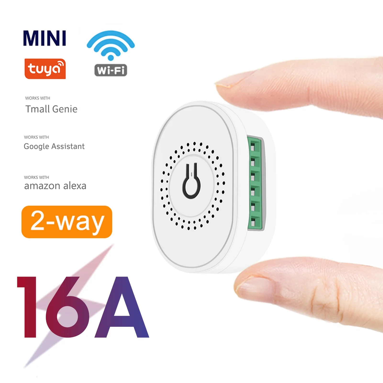 WiFi 2 Way Smart Switch Module Household Home Switch Controller Mini ...