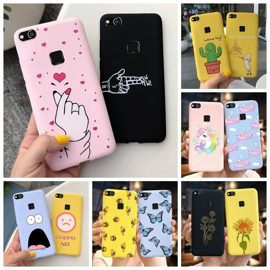 For-Huawei-P10-P20-Lite-Case-Cute-Love-Heart-Soft-Phone-Case-For-Huawei ...