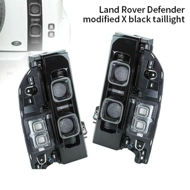 For-2020-2021-L663-Land-Rover-Defender-black-LED-Taillight-LED-Turn ...
