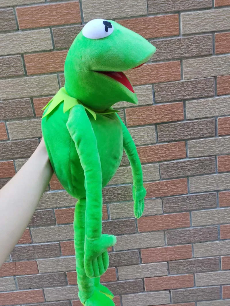 Disney Sesame Street The Muppet Show 60cm Kermit Frog Puppets Plush Toy ...