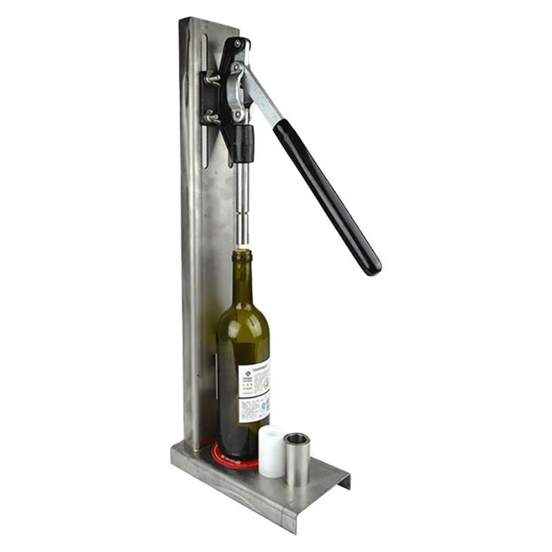 Manual-Red-Wine-Bottle-Capping-Machine-Stainless-Steel-Small-Cork ...