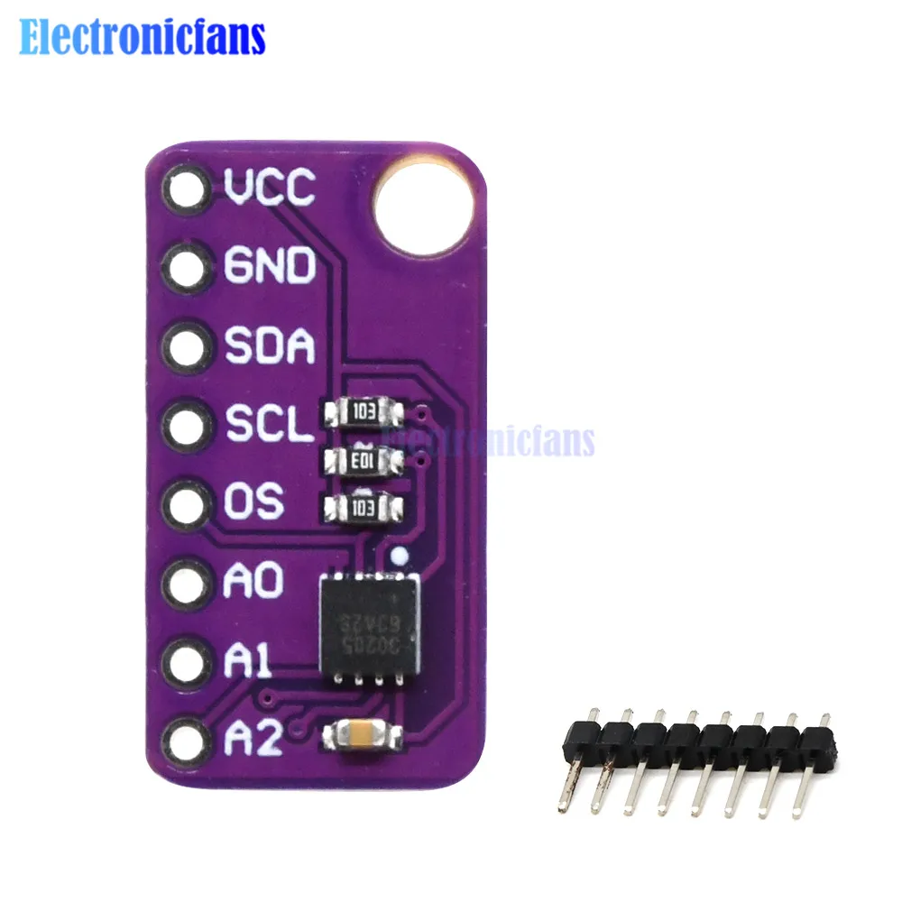 MAX30205MTA-Human-Body-Temperature-Sensor-Module-MAX30205-Measuring ...
