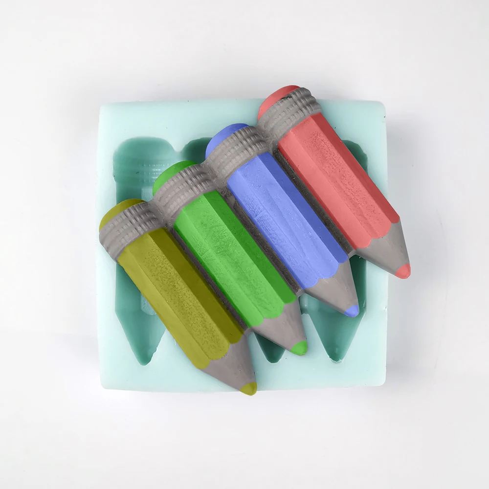 PRZY-Pencil-Mold-Soap-Molds-Handmade-Mould-Silicone-Colored-Pencils ...