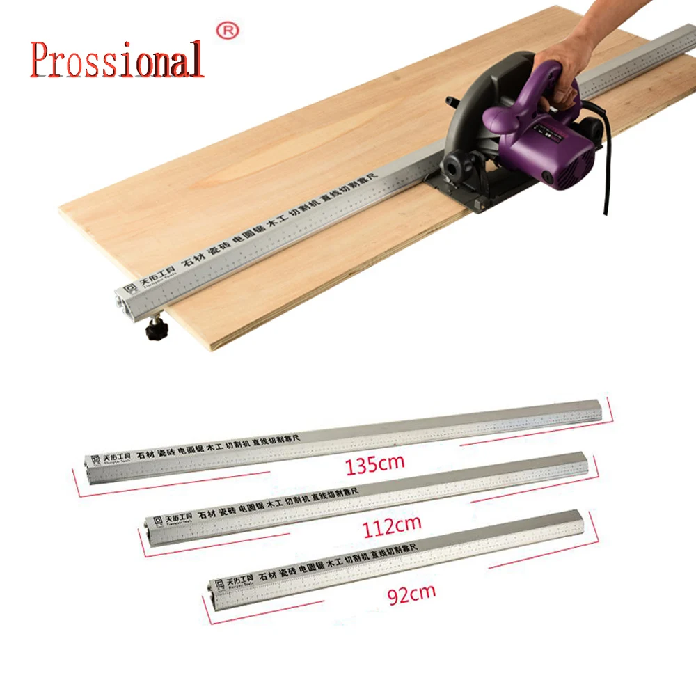 New Electric Circular Saw Cutting Machine Guide Foot Ruler Guide Three ...