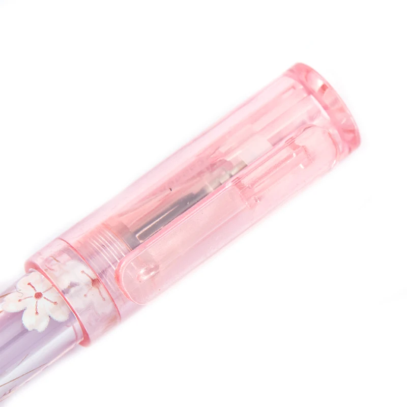 STYLO,1-Bleu--Stylo effaçable en fleur de cerisier pour filles, Gel ...