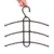 Wbbooming Plastic Fishbone 3 Layer Multifunctional Clothes Hanger ...