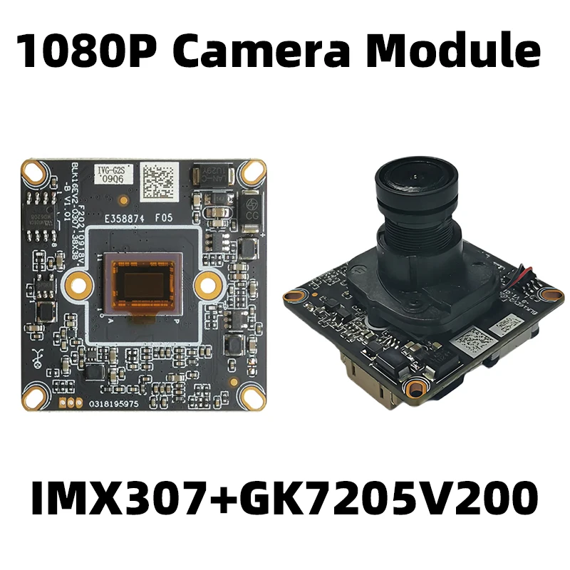 Xm webcam completo hd 1080p módulo de câmera ip imx307 goke gk7205v200 ...