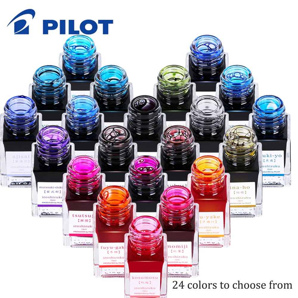 1 Bottle Pilot Ink Ink-15 Color Iroshizuku Mini 24 Colors Optional 15ml ...