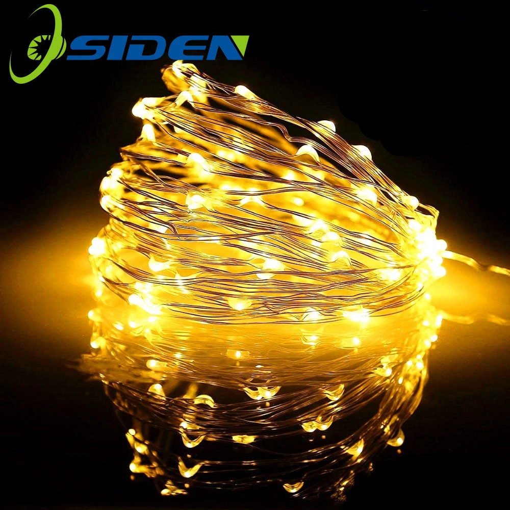 2m 5m10m Strip Light Led String Light Cooper Wire 3aa Battery Christmas ...