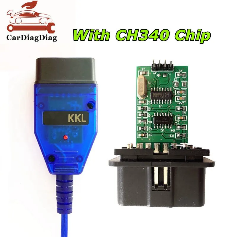Interfaz de diagnóstico CH340 para VAG KKL 409,1, escáner para VAG COM ...
