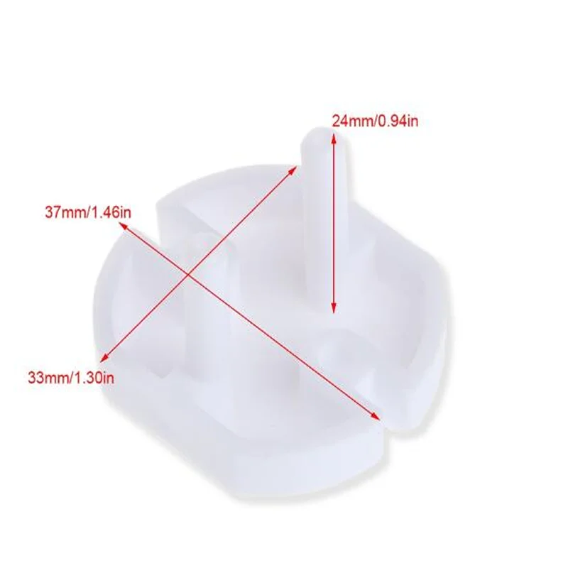 2pin 3pin Multiplug Safety Guard [6pcs] Electrical Safety
