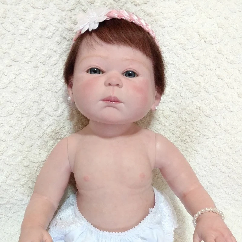 Kit de bonecas reborn bebê, 19 peças de boneca hiper realista toque ...