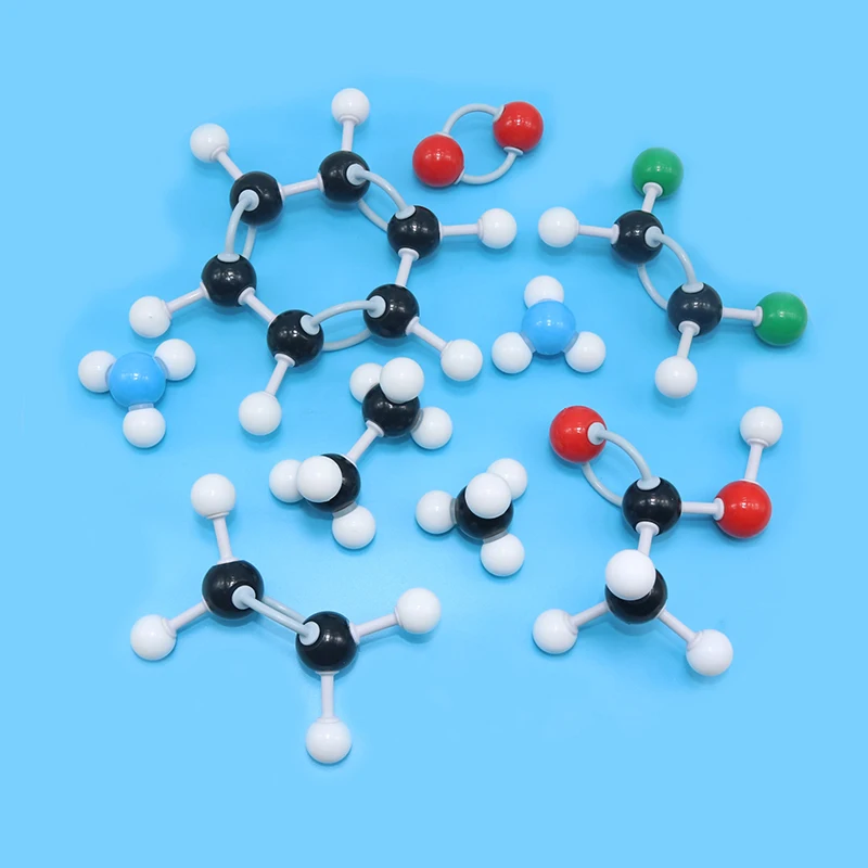 122 Pcs Xmm005 Organic Molecular Structure Model Ball And Stick Scale ...