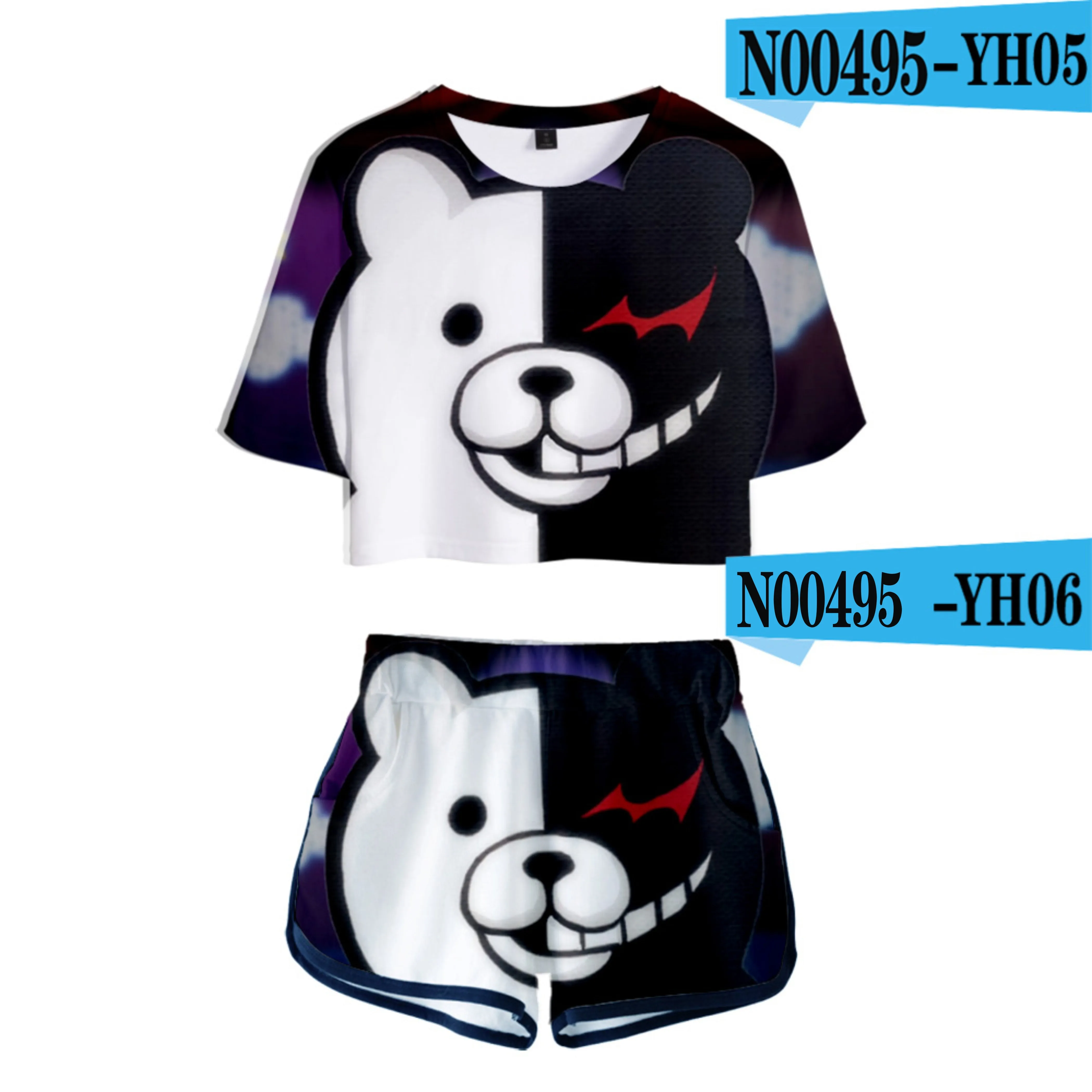 Anime Danganronpa Monokuma Cosplay Costume - AllCosplay.com